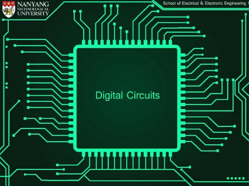 EE2004 IM1004 Digital Electronics NTU EEE IEM Notes, Past Year Paper ...