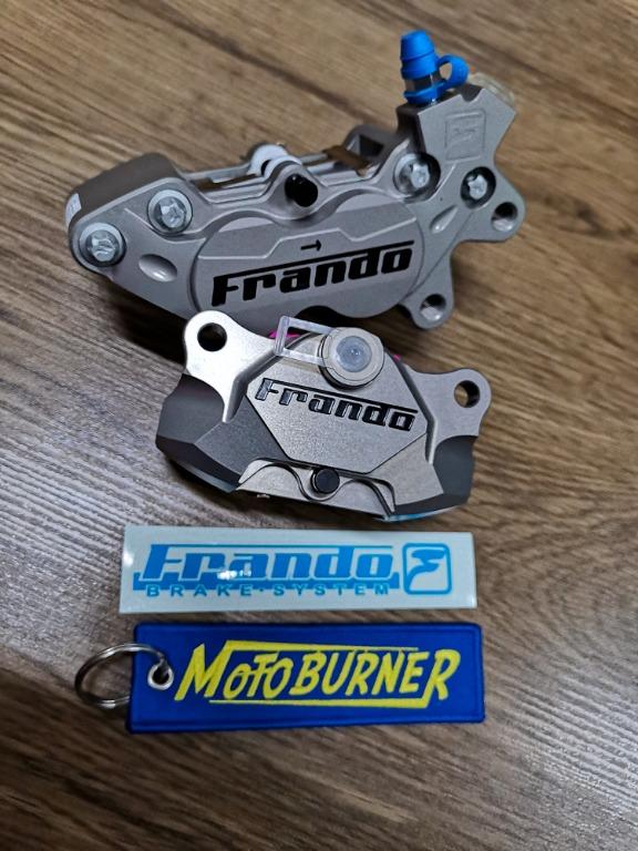 Frando Yamaha Aerox Xmax brake upgrade set, Motorcycles, Motorcycle ...