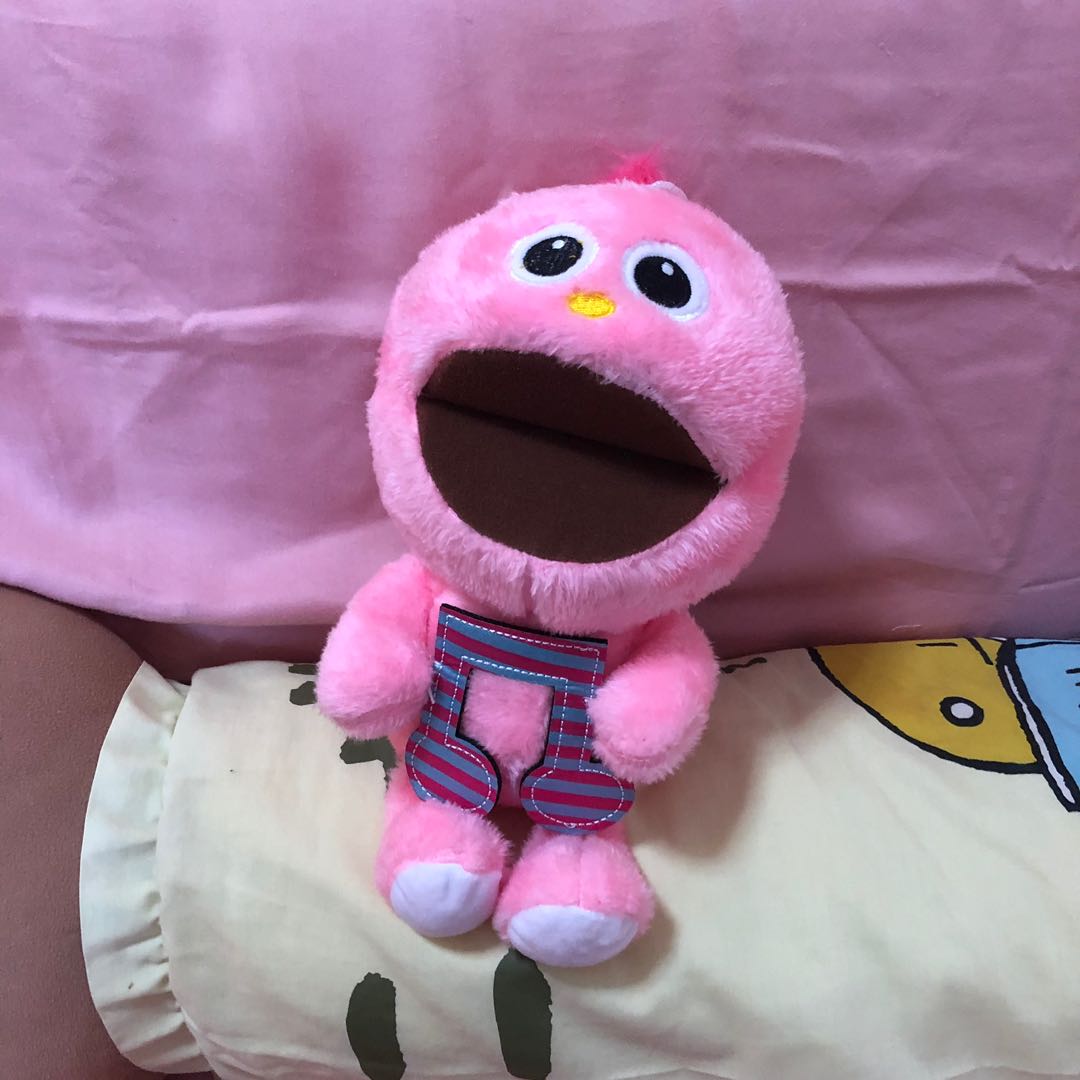 Sesame Street Moppy Pink Soft Toy, Hobbies & Toys, Toys & Games on ...