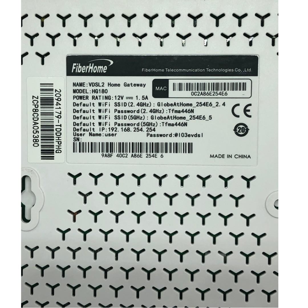 Globe Fiber Router, Computers & Tech, Parts & Accessories, Networking ...