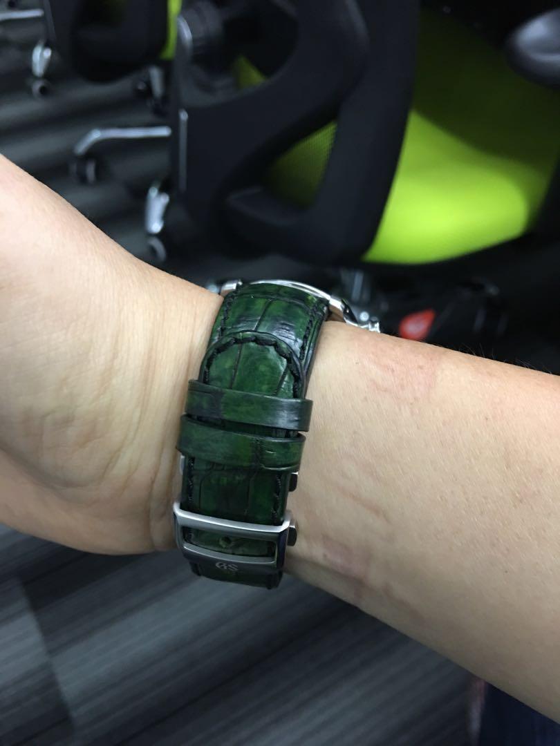 Grand Seiko Spring Drive (Green Dial) GMT Chronograph SBGC207 Luxury ...
