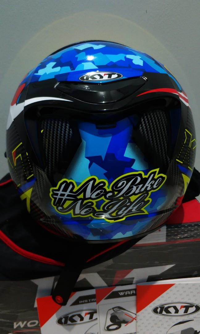 Helmet Kyt Mas / Sg, Motorbikes on Carousell