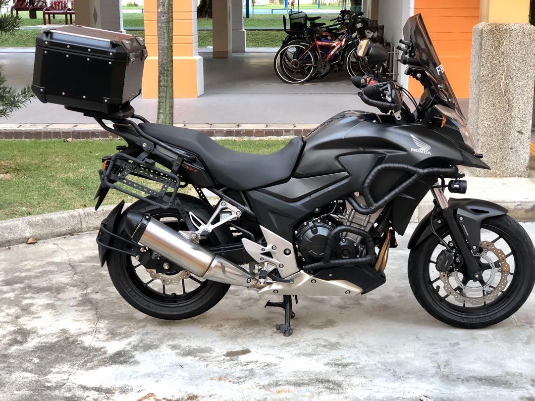 Honda CB 400X ABS 2017 CB400X, Motorcycles, Motorcycles for Sale, Class 2A on Carousell