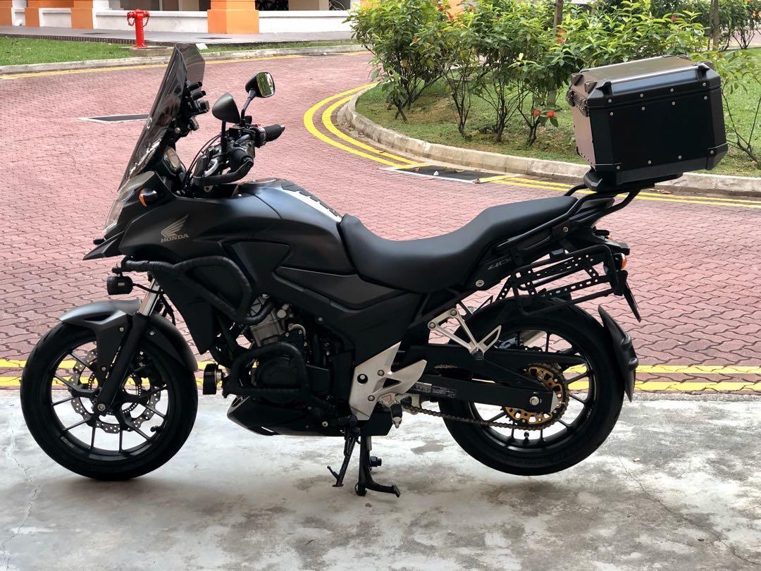 Honda CB 400X ABS 2017 CB400X, Motorcycles, Motorcycles for Sale, Class 2A on Carousell