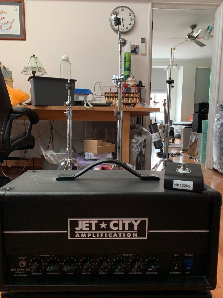 Jet City JCA 22Head with footswitch, Hobbies & Toys, Music & Media, Musical Instruments on Carousell
