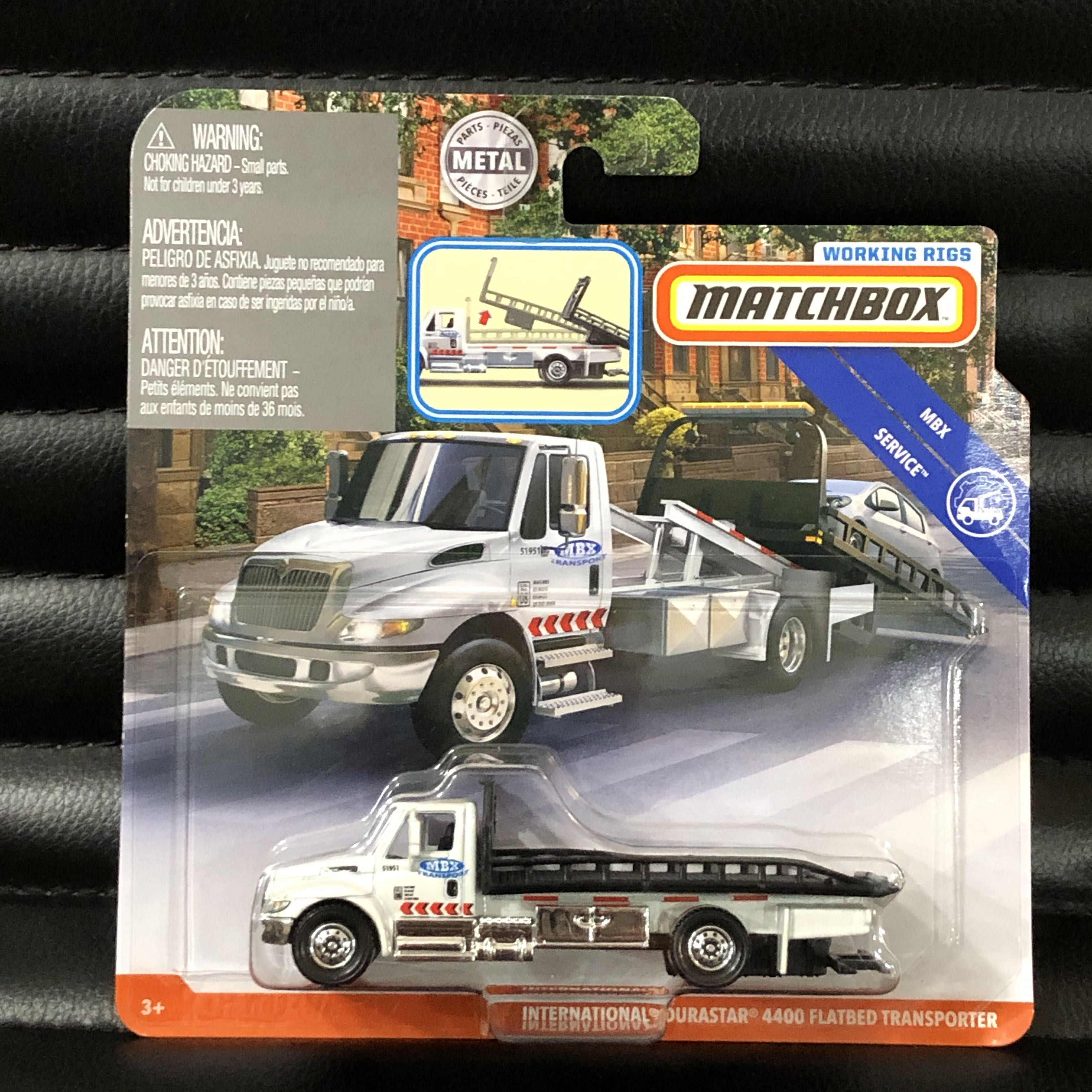 Matchbox Real Working Rigs International Durastar 4400 Flatbed ...