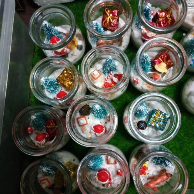 Mini Christmas Terrariums, Hobbies & Toys, Occasions & Party Supplies ...
