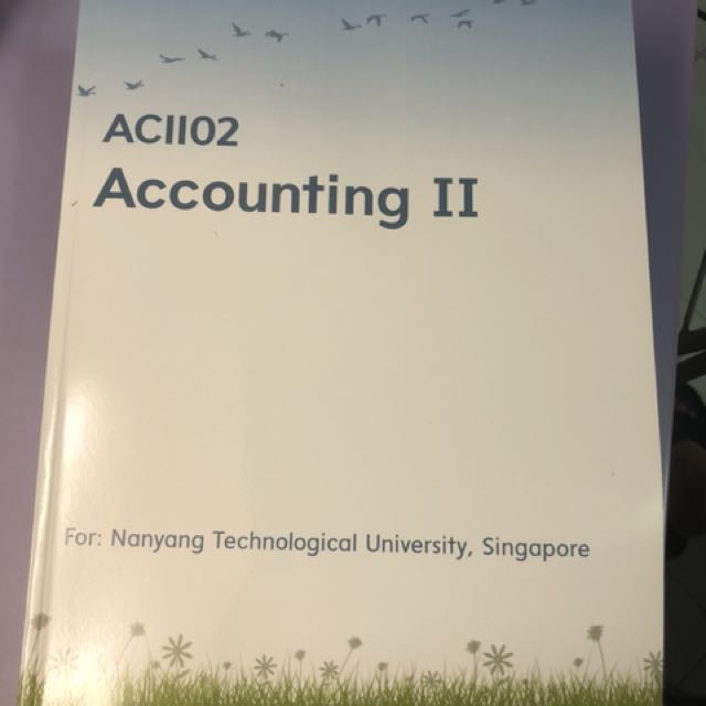 NTU NBS Accountancy n Audit Textbooks , Hobbies & Toys, Books ...