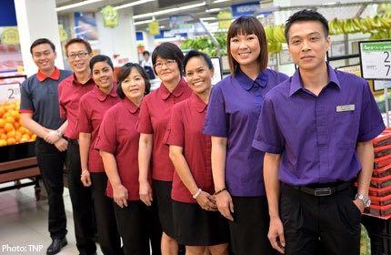 NTUC Fairprice Uniform, Men's Fashion, Tops & Sets, Formal Shirts on ...