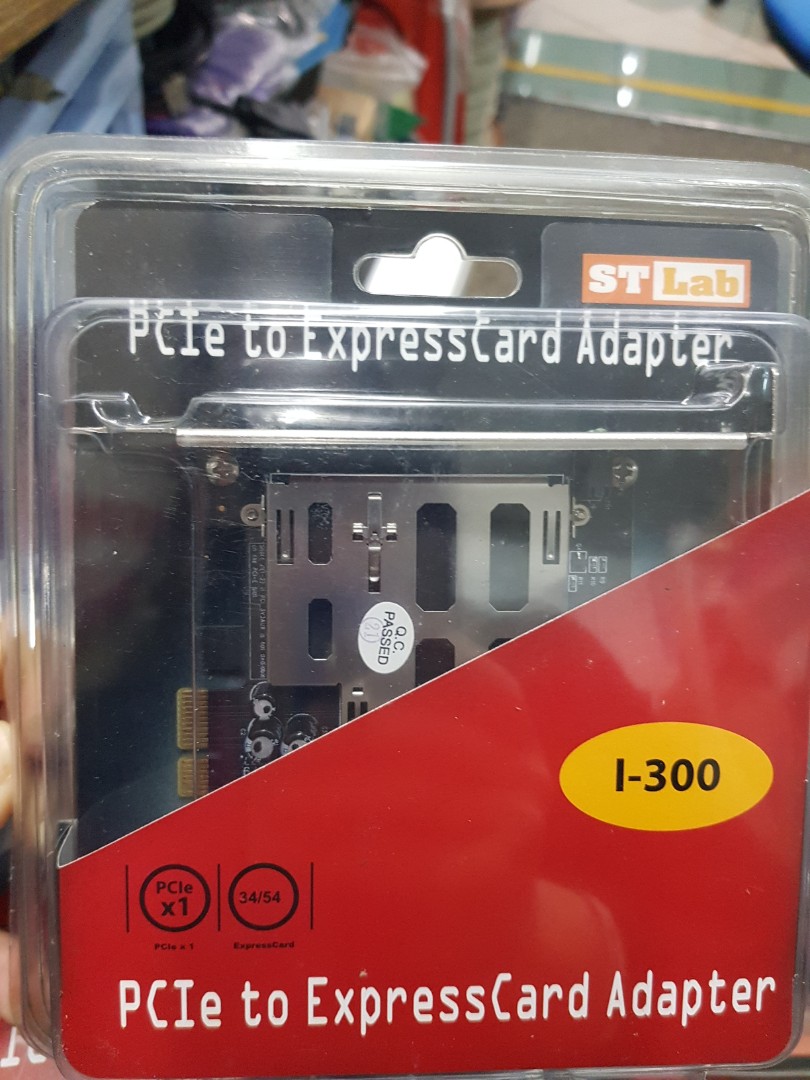 PCIe to ExpressCard Adapter (I-300), Computers & Tech, Parts ...