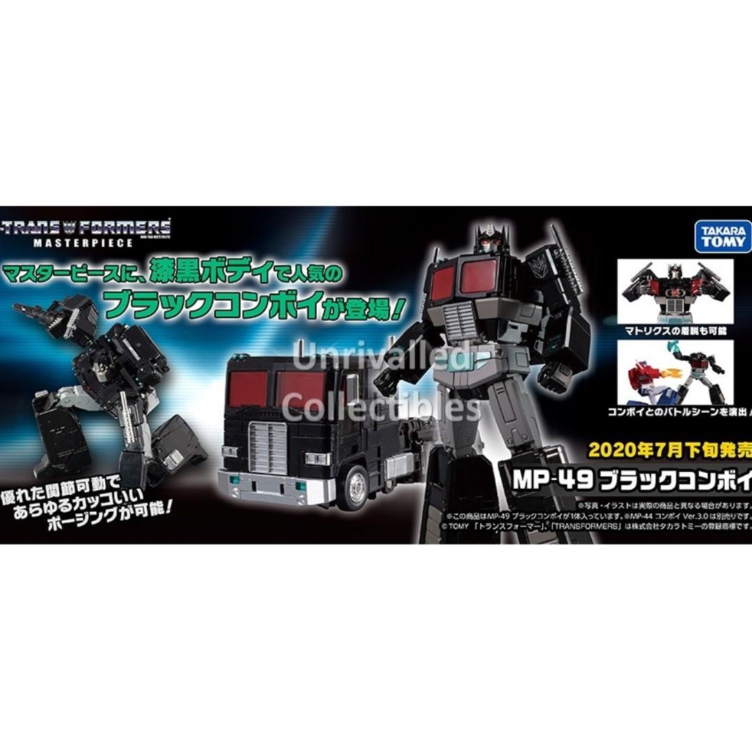 [In Hand] Takara Tomy TakaraTomy TF MP-49 Black Convoy (aka Nemesis ...