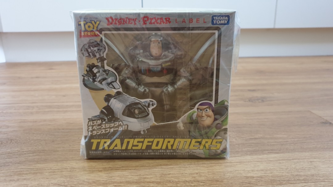 [RARE] Disney Toy Story Transformers Buzz Lightyear Monochrome, Hobbies ...