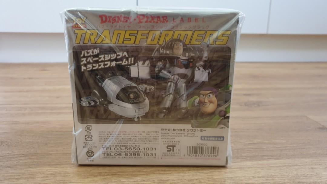 [RARE] Disney Toy Story Transformers Buzz Lightyear Monochrome, Hobbies ...