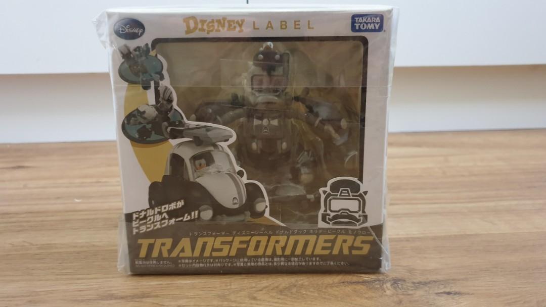 [RARE] Disney Transformers Donald Duck Monochrome, Hobbies & Toys, Toys ...
