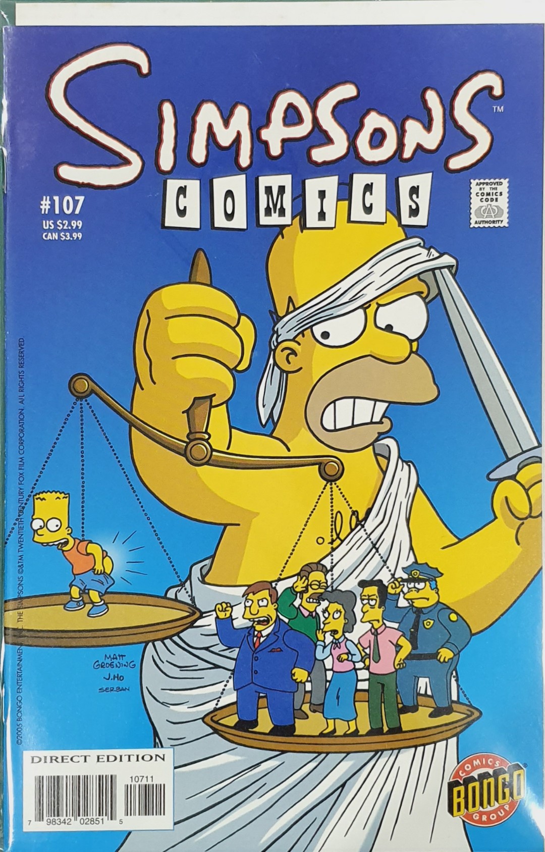 Simpsons Comics #107, Hobbies & Toys, Books & Magazines, Comics & Manga ...