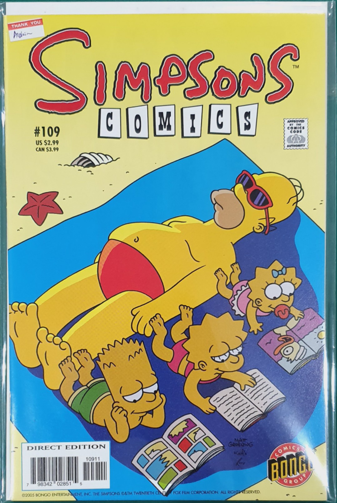 Simpsons Comics #109, Hobbies & Toys, Books & Magazines, Comics & Manga ...