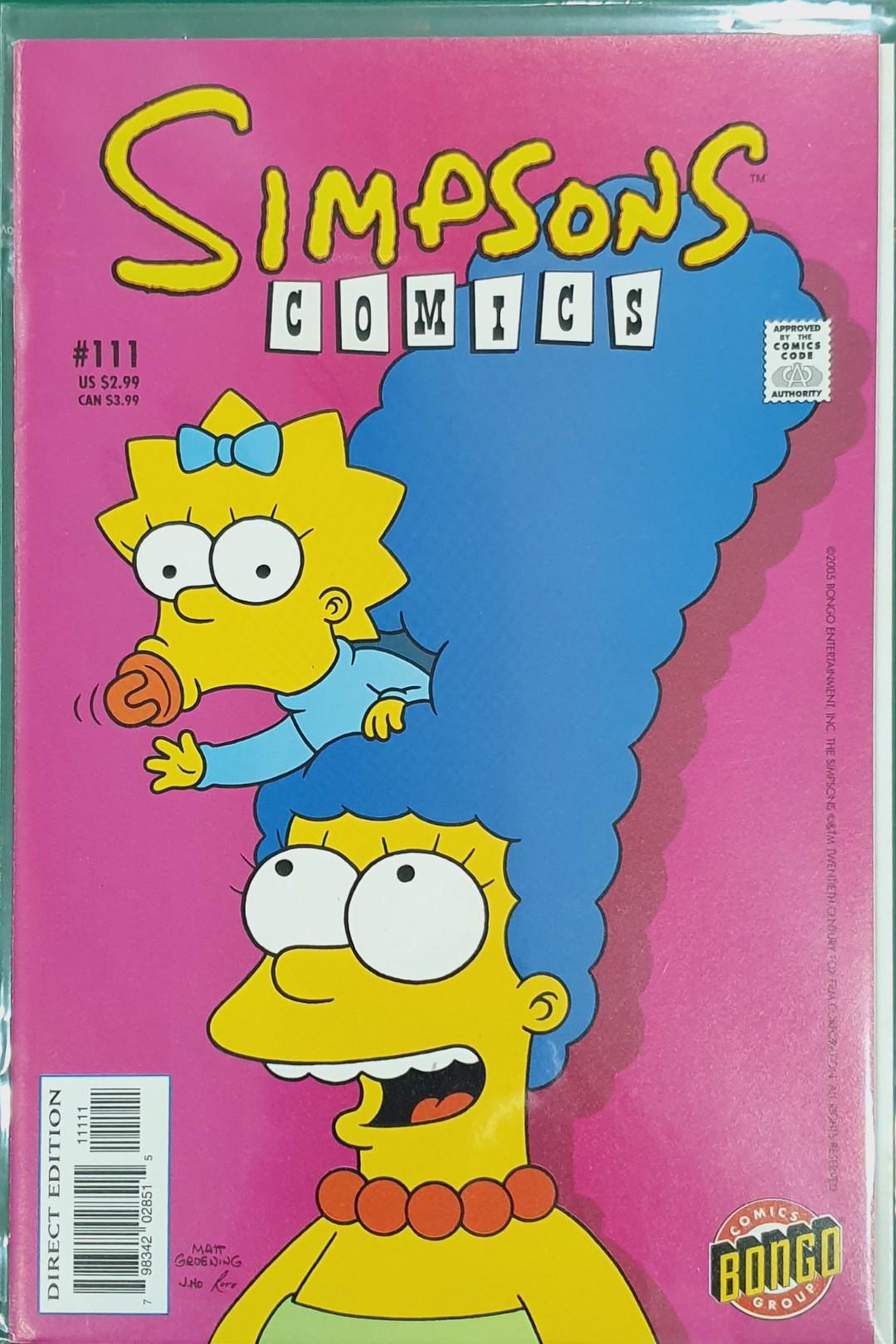 Simpsons Comics #111, Hobbies & Toys, Books & Magazines, Comics & Manga ...