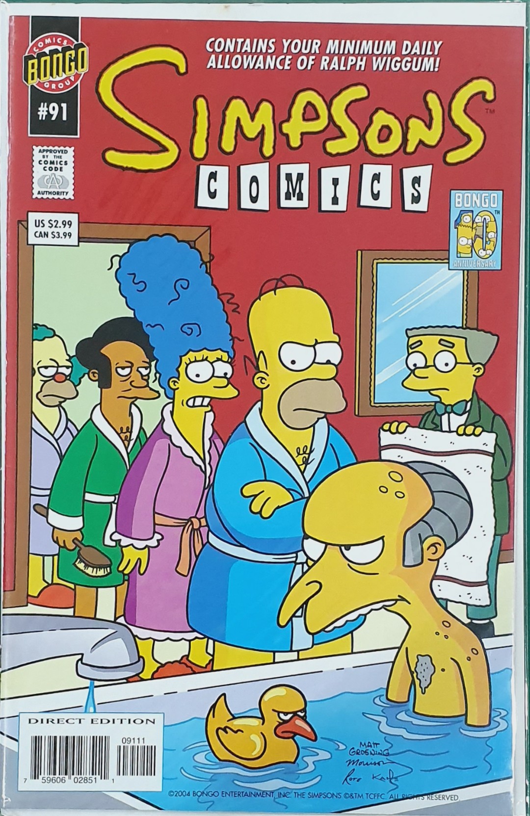 Simpsons Comics #91, Hobbies & Toys, Books & Magazines, Comics & Manga ...