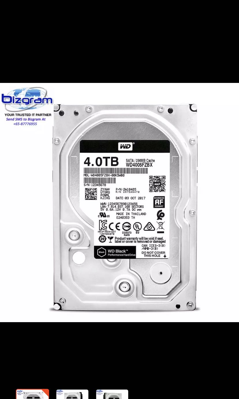 Wd Hdd Computers And Tech Parts And Accessories Hard Disks And Thumbdrives On Carousell