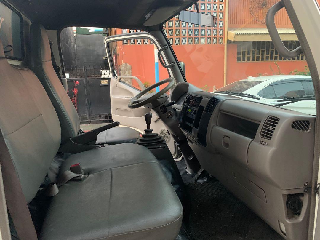 2010 Hino 300 series elf truck aluminum van manual diesel nice engine ...