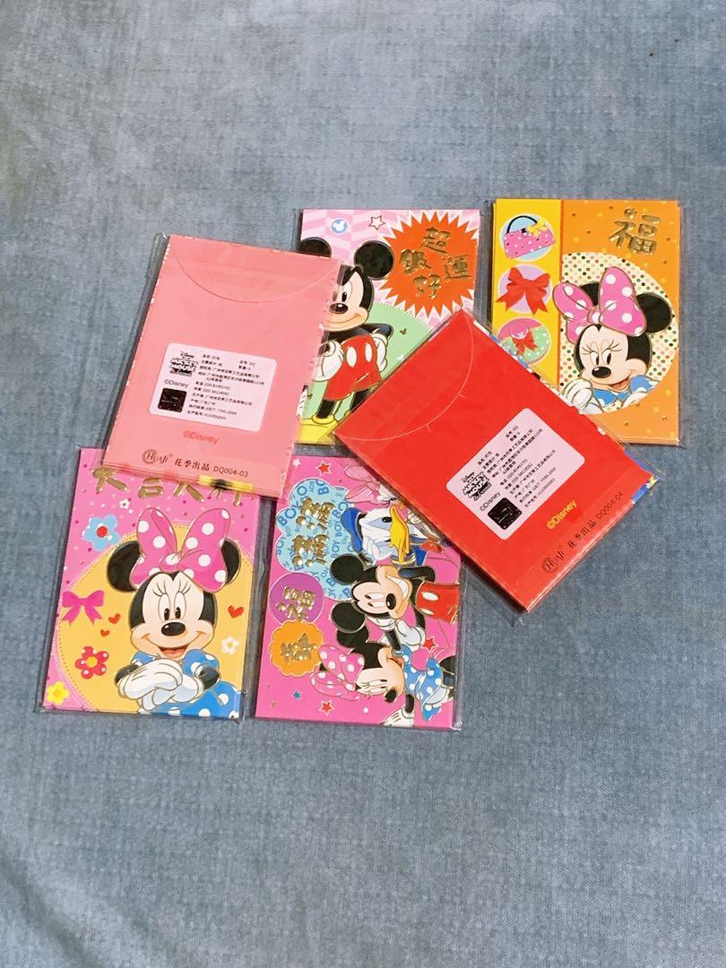 36pcs 2020 Mickey Mouse Red Packet / Cny Ang Pow, Hobbies & Toys ...