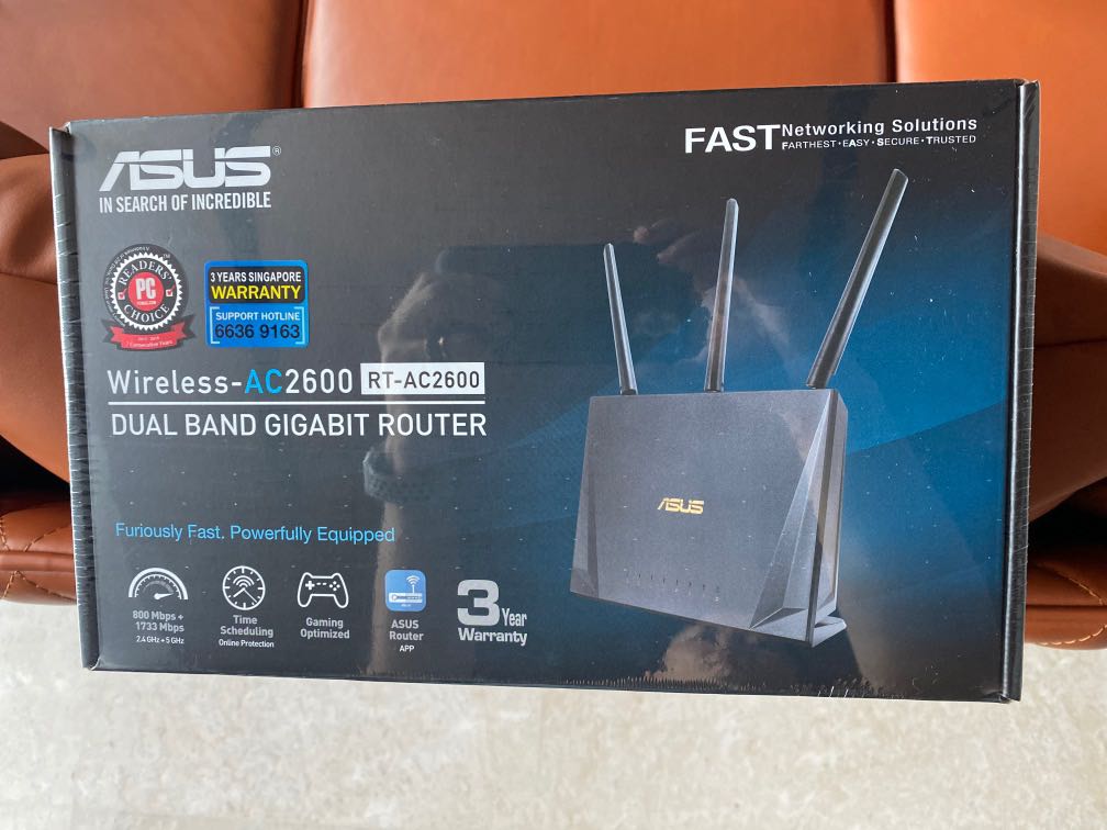 Asus Router AC2600, Computers & Tech, Parts & Accessories, Networking ...
