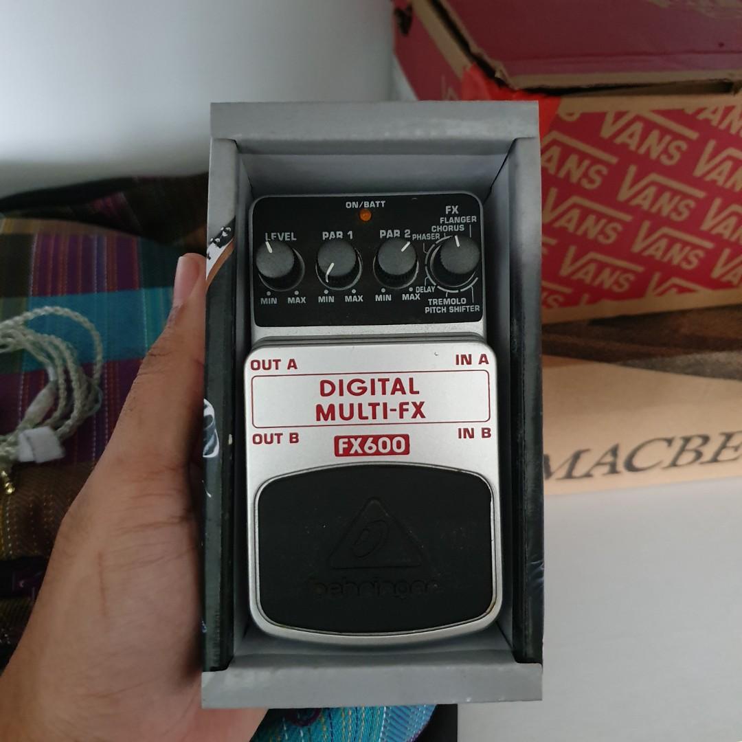 Behringer Multi Effects Fx600, Hobbies & Toys, Music & Media, Music ...