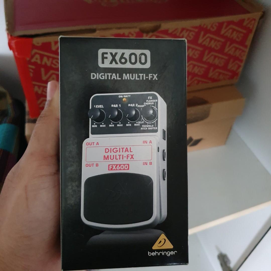 Behringer Multi Effects Fx600, Hobbies & Toys, Music & Media, Music ...