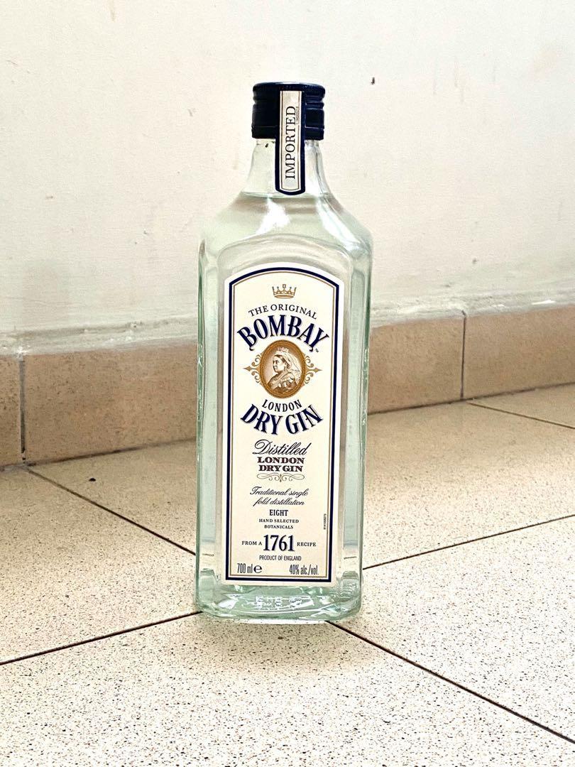 Bombay Gin 700ml Original [Rare], Food & Drinks, Alcoholic Beverages on ...