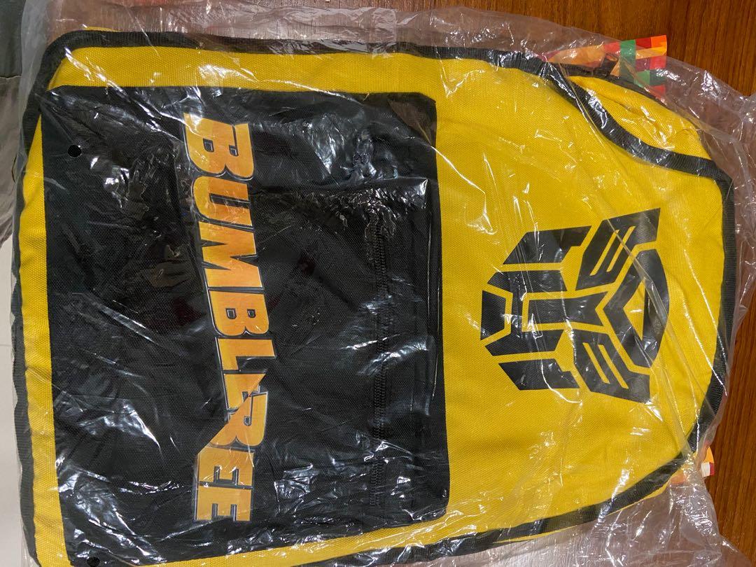 Bumblebee transformers backpack bag, Women's Fashion, Bags & Wallets ...