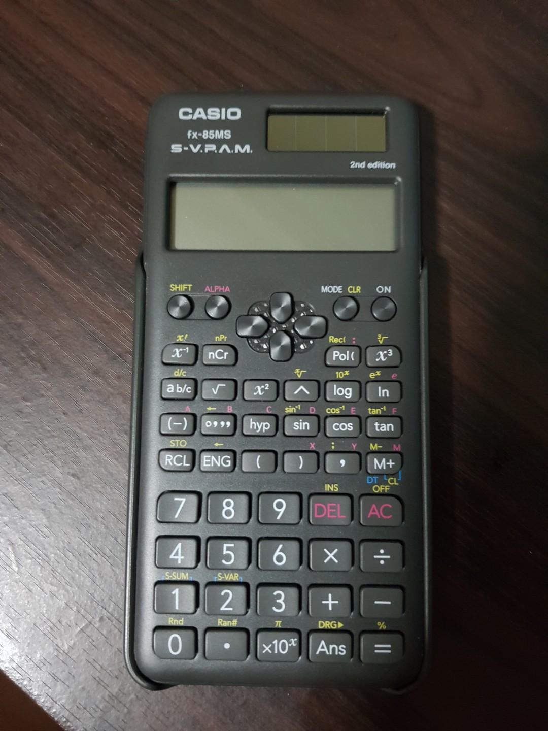 Casio FX-85MS Scientific Calculator, Hobbies & Toys, Books & Magazines ...