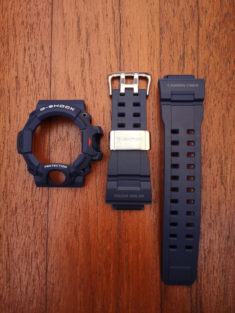 Casio G-Shock Navy Rangeman GW-9400 Carbon Fibre Band & Bezel Set ...