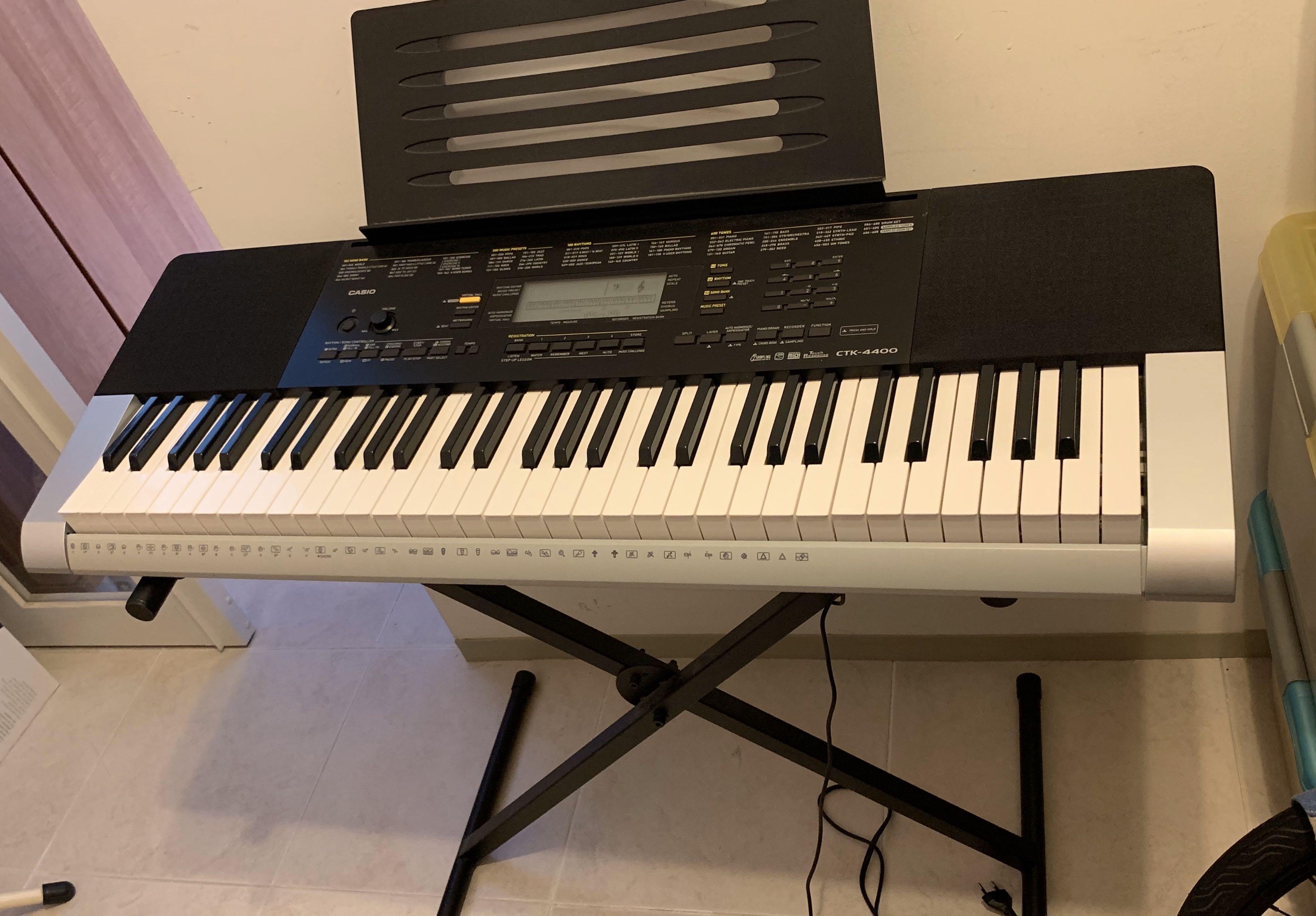 Casio Keyboard, Hobbies & Toys, Music & Media, Musical Instruments on ...