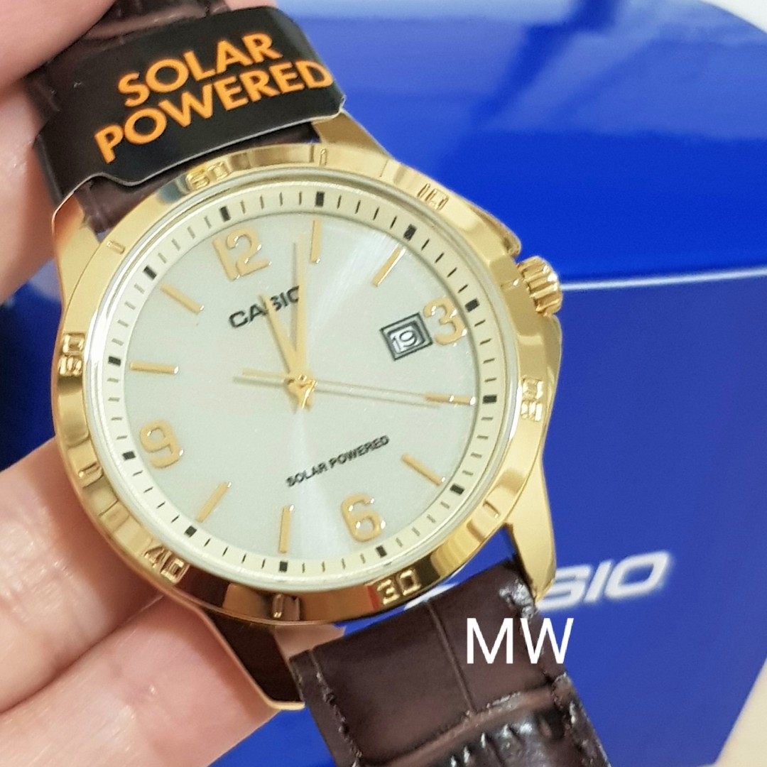 Casio solar powered men's watch, Mobile Phones & Gadgets, Wearables ...