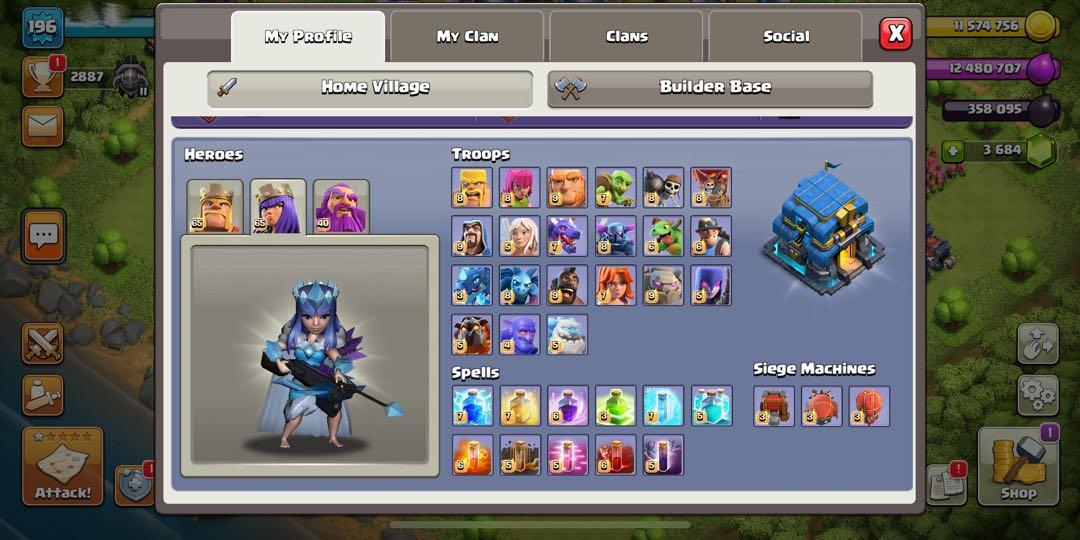 Coc Account, Video Gaming, Gaming Accessories, Game Gift Cards ...