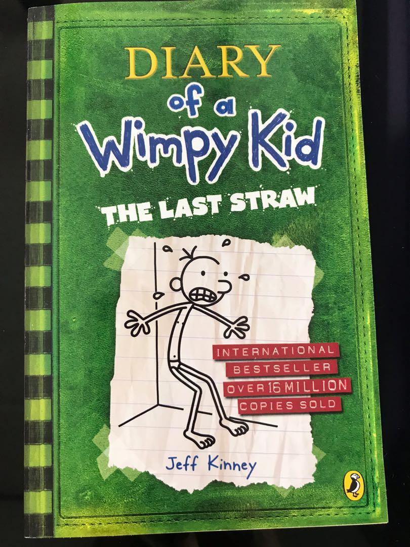 Diary Of A Wimpy Kid - The Last Straw by Jeff Kinney, Hobbies & Toys ...
