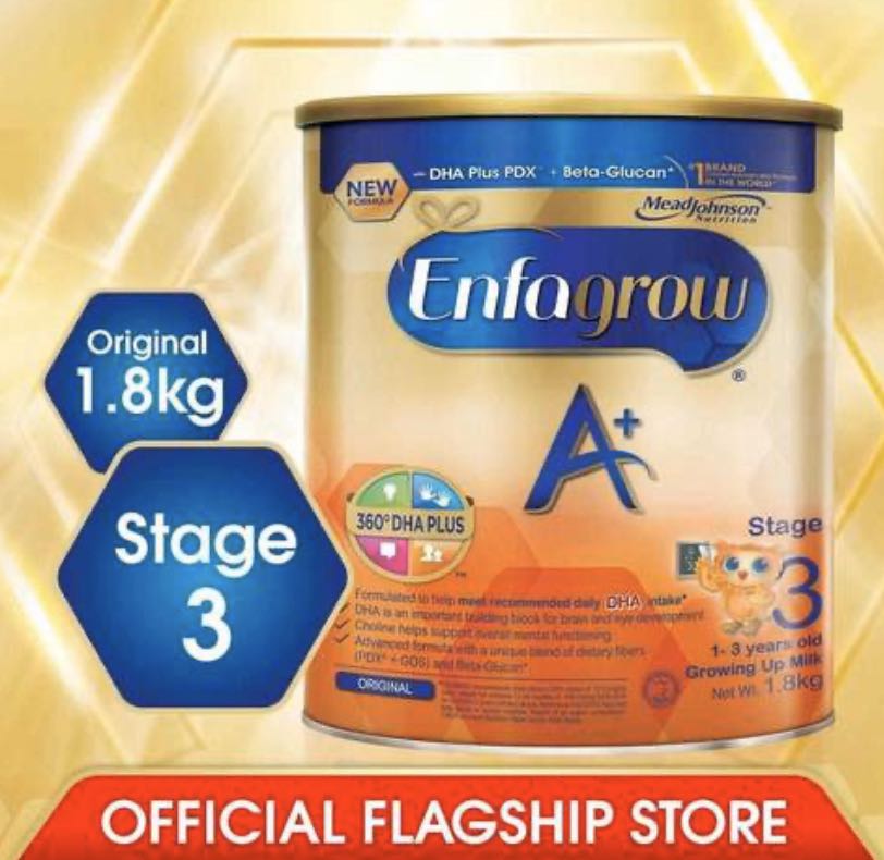 New 1.8kg Enfagrow Stage 3 , Babies & Kids, Nursing & Feeding, Weaning ...