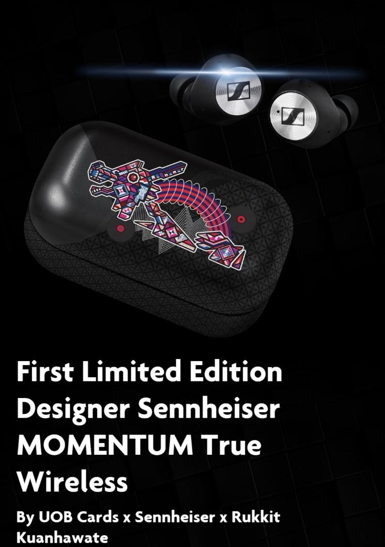First Limited Edition Designer Sennheiser MOMENTUM True Wireless By UOB ...