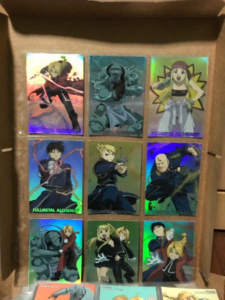 Full Metal Alchemist cards, Hobbies & Toys, Toys & Games on Carousell