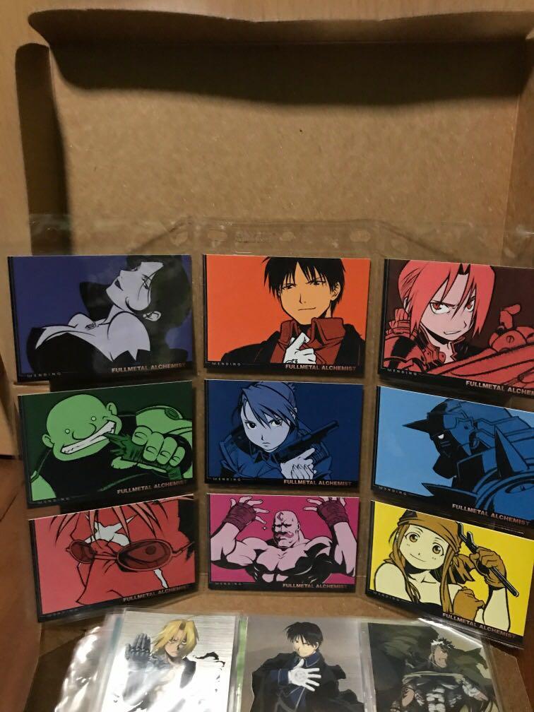 Full Metal Alchemist cards, Hobbies & Toys, Toys & Games on Carousell