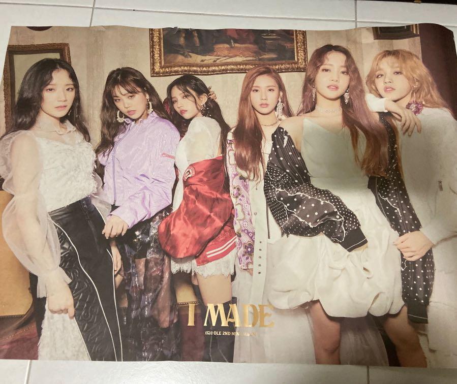 (G)I-DLE I MADE Poster, Hobbies & Toys, Memorabilia & Collectibles, K ...