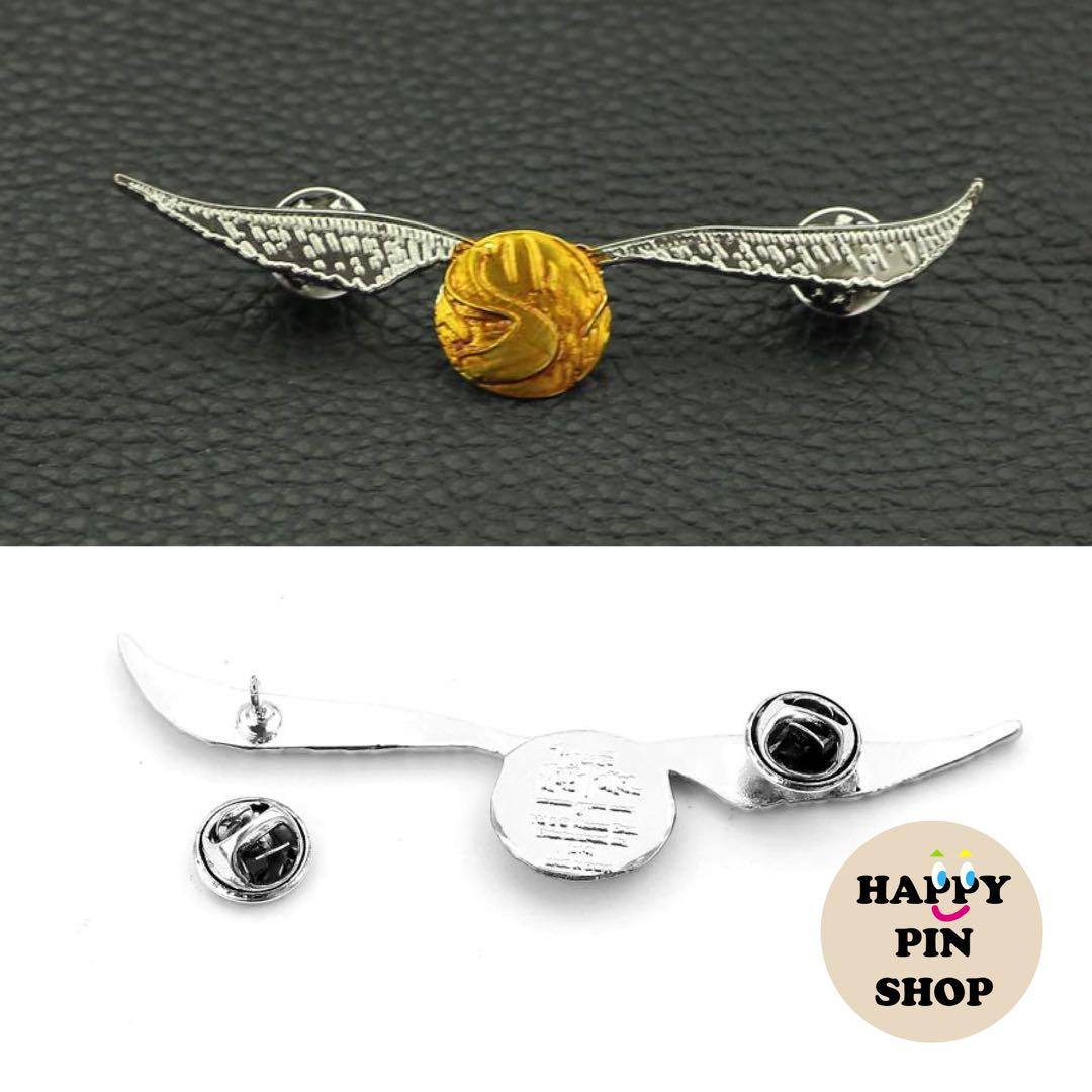 Golden Snitch pins! (Harry Potter pins, enamel pin badge brooch), Women ...