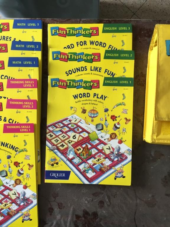 GROLIER FUNTHINKER, Hobbies & Toys, Books & Magazines, Fiction & Non ...