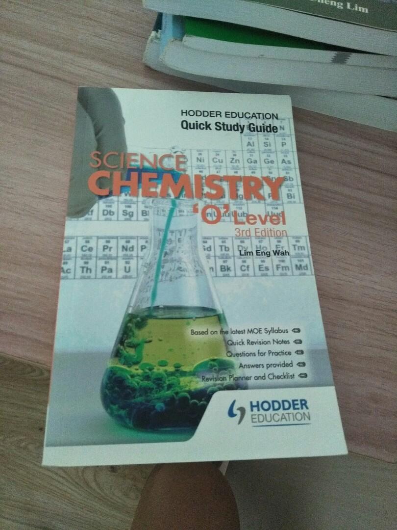 Hodder Sci (Bio and Chemistry) quick study guide, Hobbies & Toys, Books ...
