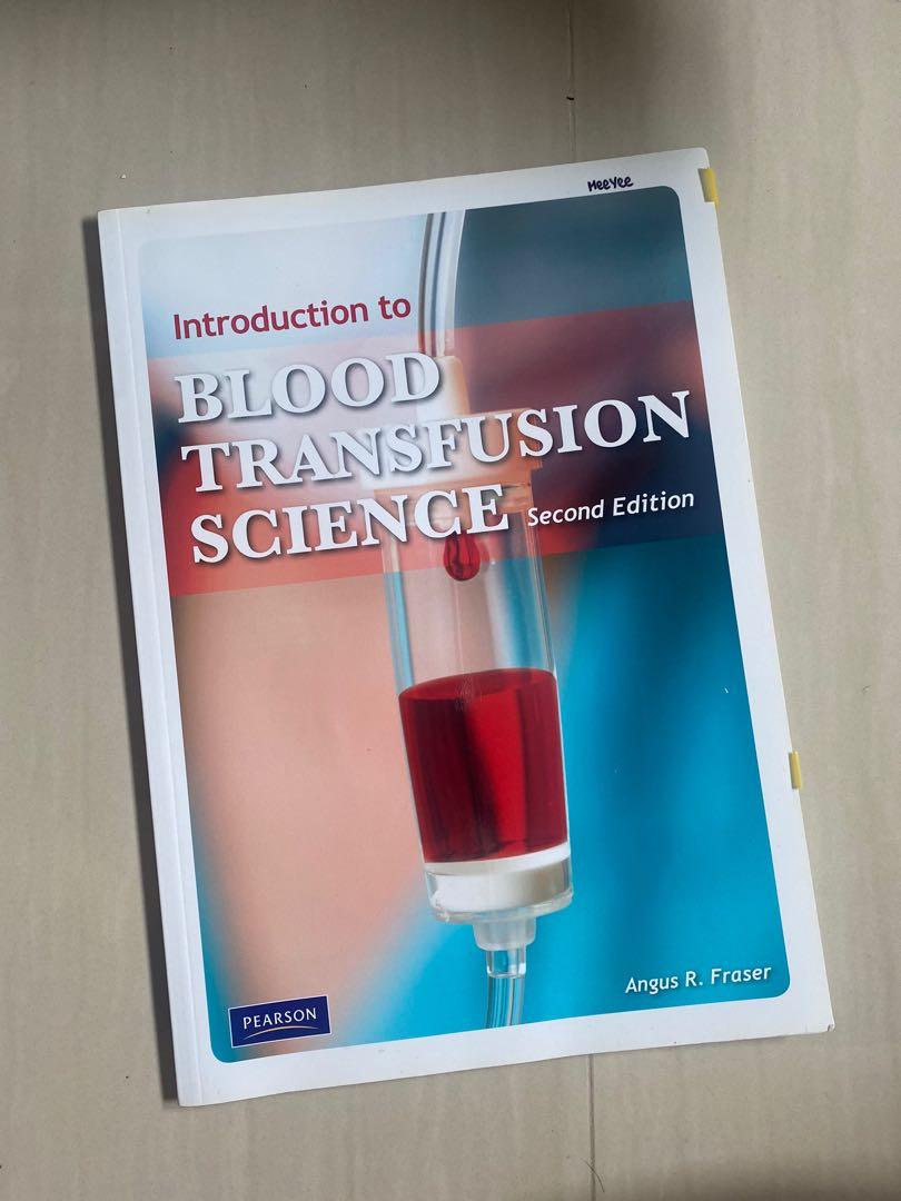 Introduction to Blood Transfusion Science Textbook, Hobbies & Toys ...