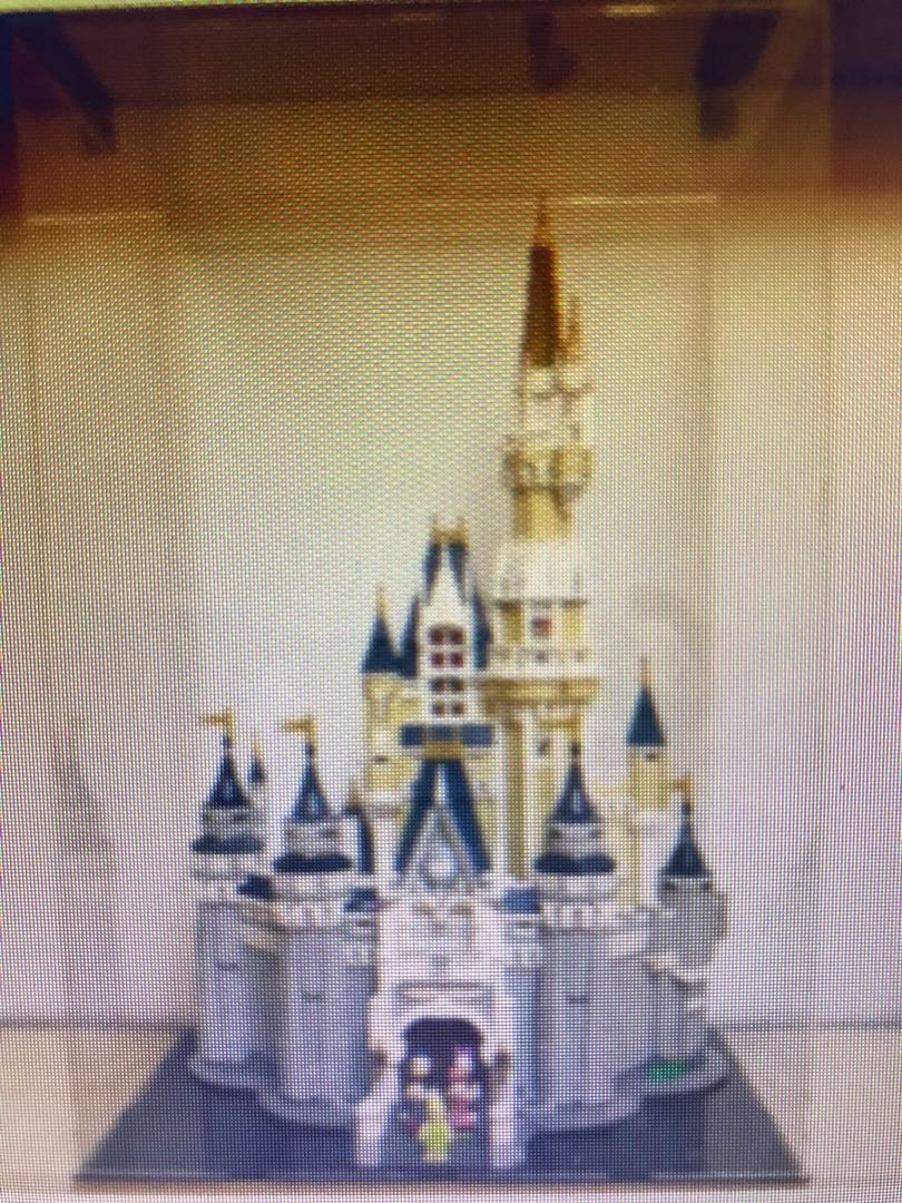 Lego Disney Castle display box, Hobbies & Toys, Toys & Games on Carousell