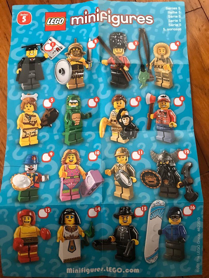 Lego Minifigures series 5, Hobbies & Toys, Toys & Games on Carousell