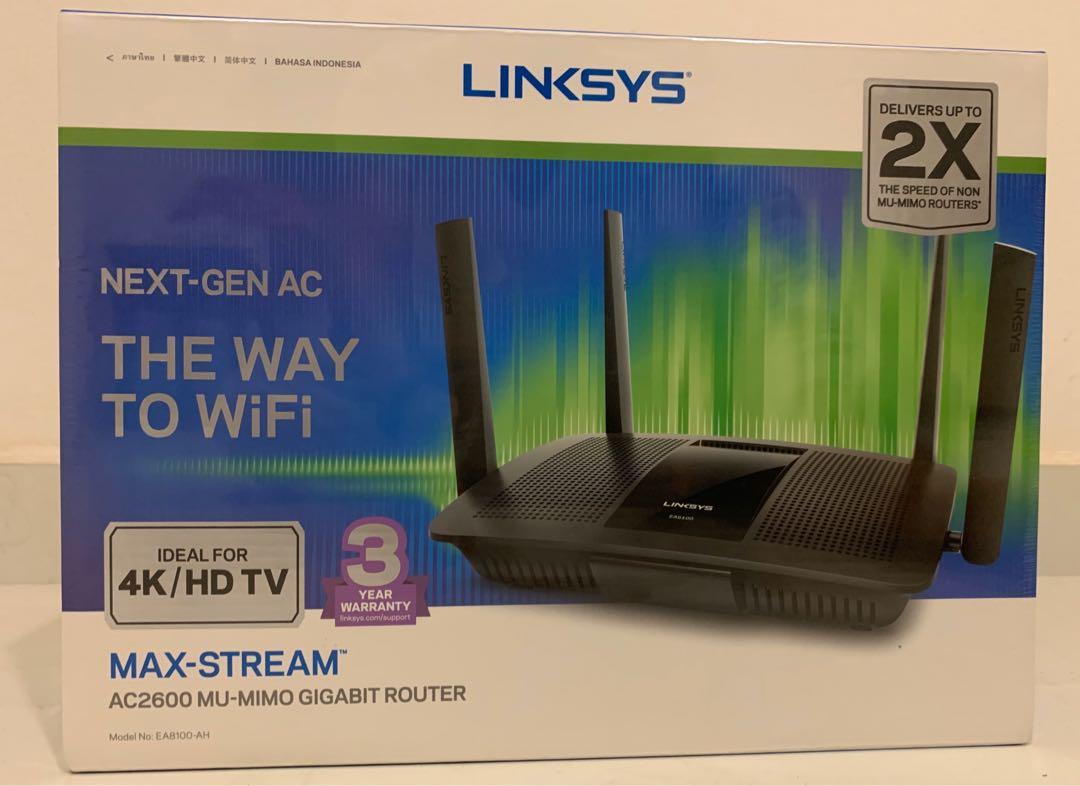 Linksys AC2600 Router, Computers & Tech, Parts & Accessories ...