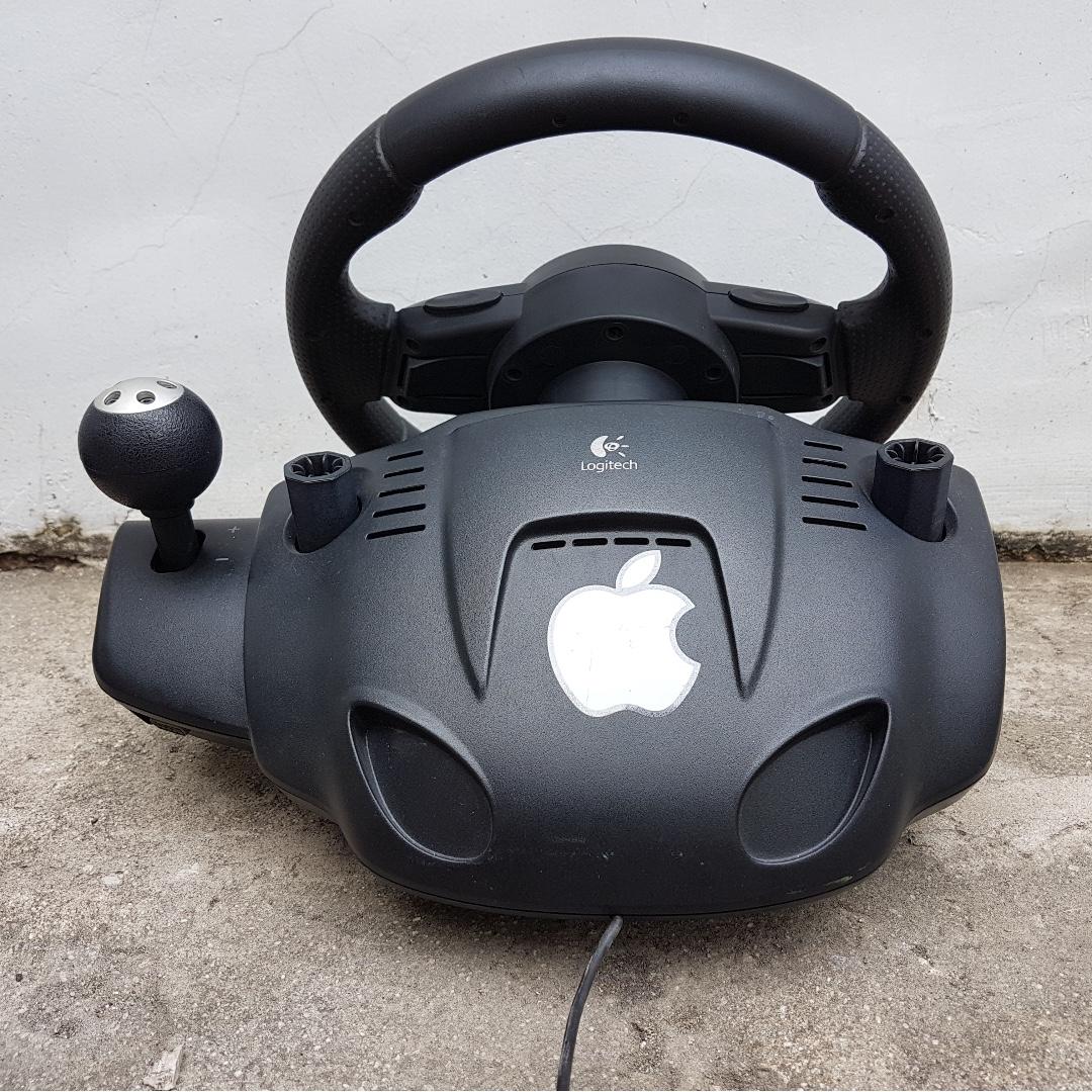 Logitech Driving Force GT Steering Wheel, Video Gaming, Gaming ...