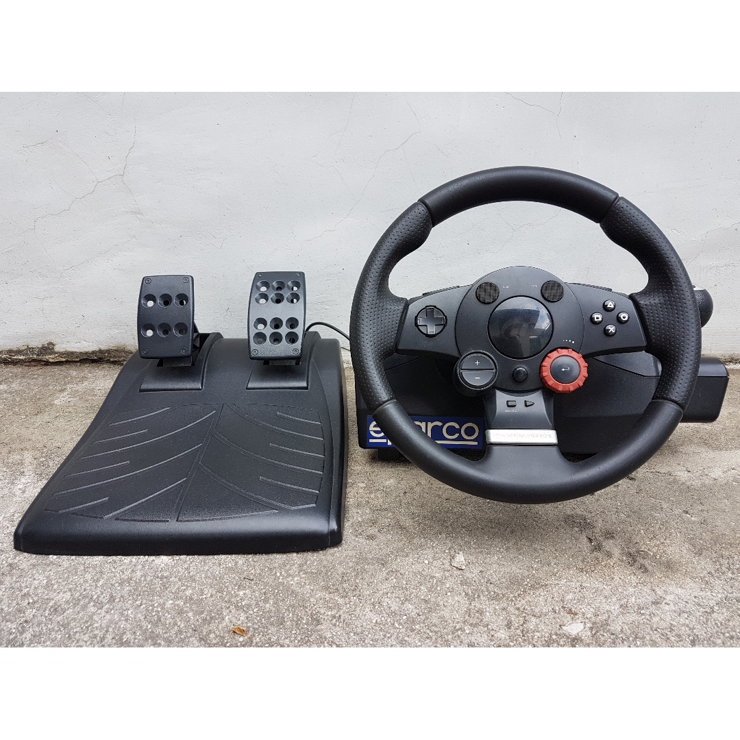 Logitech Driving Force GT Steering Wheel, Video Gaming, Gaming ...